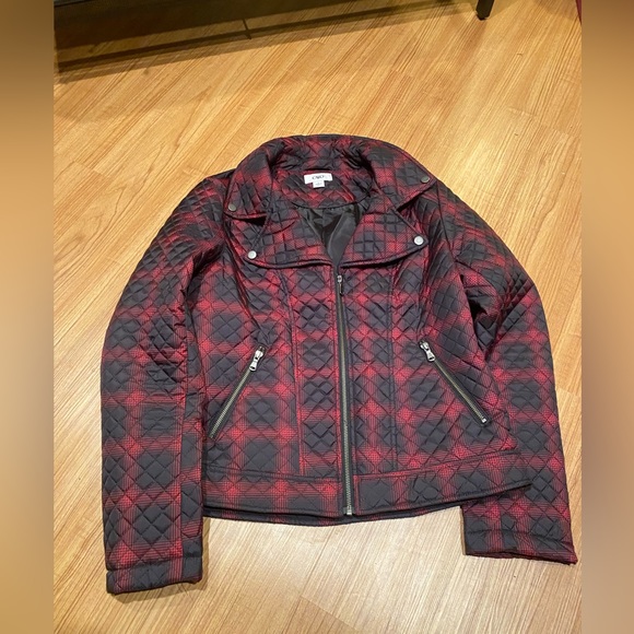 Cato | Jackets & Coats | Womans Size Medium Jacket Cato Brand Red And ...